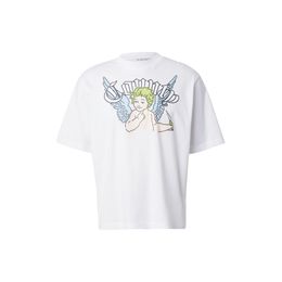 Marcelo Burlon T-Shirt 'ICON WINGS' Herren Gr&ouml;&szlig;e XXL hellblau / hellgr&uuml;n / schwarz / wei&szlig;
