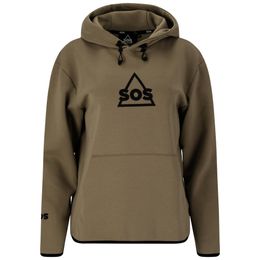 SOS Sweatshirt 'Vail' Damen Gr&ouml;&szlig;e XS khaki / schwarz