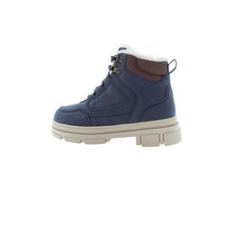 U.S. Polo Assn. Stiefel 'TEXAS' Jungen Gr&ouml;&szlig;e 34 marine / braun