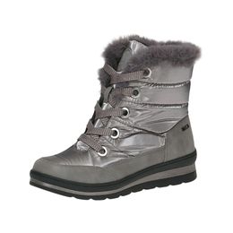 Caprice Snowboots Damen Gr&ouml;&szlig;e 39 grau / silber Winterschuhe