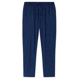 Schiesser Pyjamahose 'Mix Relax ' Herren Gr&ouml;&szlig;e XXL navy / silber