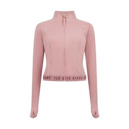 Ted Baker Sweatjacke Damen Gr&ouml;&szlig;e M mauve / schwarz