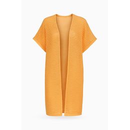 Shape Of You Strickjacke Damen Gr&ouml;&szlig;e 4XL orange