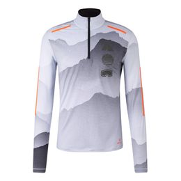Bogner Fire & Ice Bogner Fire + Ice Funktionsshirt 'Pascal' Herren Gr&ouml;&szlig;e XXXL grau / orange / wei&szlig;