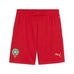 Puma Sporthose 'Marokko 2025' Herren Gr&ouml;&szlig;e XL grasgr&uuml;n / rot