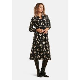 Smashed Lemon Kleid Damen Gr&ouml;&szlig;e 40 beige / schwarz Winterkleid
