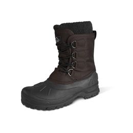 Normani Snowboots 'Coldery' Herren Gr&ouml;&szlig;e 45 braun / schwarz