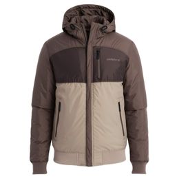 Ombre Jacket 'OM-JANP-0194' Herren Gr&ouml;&szlig;e XL beige / braun
