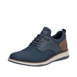 Rieker Schn&uuml;rschuh Herren Gr&ouml;&szlig;e 47 navy / braun