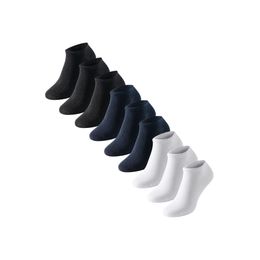 uncover by Schiesser Socken Damen Gr&ouml;&szlig;e 39/42 marine / schwarz / wei&szlig;