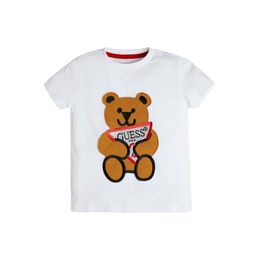 Guess T-Shirt Jungen Gr&ouml;&szlig;e 122 braun / rot / schwarz / wei&szlig;