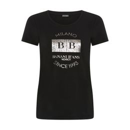 Bruno Banani Lm T-Shirt Damen Gr&ouml;&szlig;e 4XL/5XL schwarz