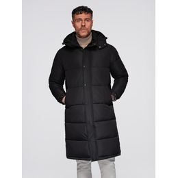 Ombre Winterjacke 'OM-JALJ-0309' Herren Gr&ouml;&szlig;e XXL schwarz