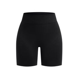 Smilodox Cetrina Seamless Scrunch Shorts Damen Gr&ouml;&szlig;e S schwarz