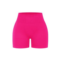 Smilodox Cetrina Seamless Scrunch Shorts Damen Gr&ouml;&szlig;e XL pink