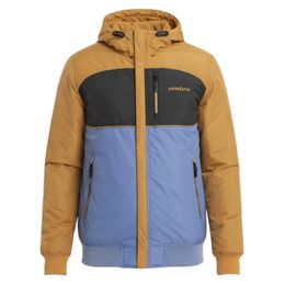 Ombre Jacke 'OM-JANP-0194' Herren Gr&ouml;&szlig;e M blau / gelb / schwarz