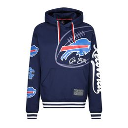 Recovered Kapuzensweatshirt 'NFL Bills Go Bills' Damen Gr&ouml;&szlig;e S blau