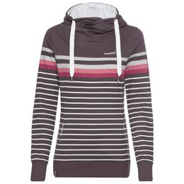 Kangaroos Sweatshirt Damen Gr&ouml;&szlig;e XS/S braun / pink / wei&szlig;