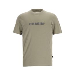 CHASIN' Chasin' shirt 'Duell Tee' Herren Gr&ouml;&szlig;e XS dunkelgrau / oliv