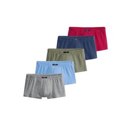 H.I.S. H.I.S Boxershort Herren Gr&ouml;&szlig;e XS marine / hellblau / graumeliert / oliv / dunkelrot