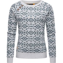 Ragwear Sweatshirt 'Darria' Damen Gr&ouml;&szlig;e XS graphit / hellgrau