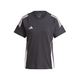 adidas Performance Funktionsshirt 'Tiro24' Damen Gr&ouml;&szlig;e M schwarz / wei&szlig;