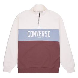 Converse Sweatshirt Damen Gr&ouml;&szlig;e M lavendel / bordeaux / wei&szlig;