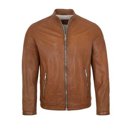 Milestone &Uuml;bergangsjacke 'MSOliverio' Herren Gr&ouml;&szlig;e M cognac