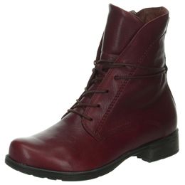 Think! Schn&uuml;rstiefelette Damen Gr&ouml;&szlig;e 42 weinrot Winterschuhe