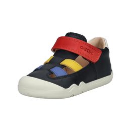 Geox Sneaker Jungen Gr&ouml;&szlig;e 27 blau / navy / gelb / rot
