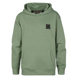 PETROL INDUSTRIES Sweatshirt 'Ballena' Jungen Gr&ouml;&szlig;e 164 gr&uuml;n / schwarz