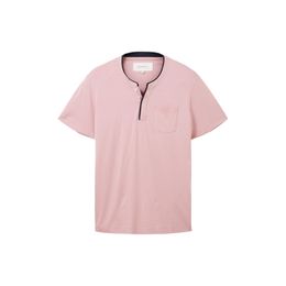Tom Tailor T-Shirt 'Serafino' Herren Gr&ouml;&szlig;e S marine / hellpink