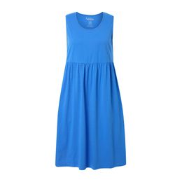 Ulla Popken Kleid Damen Gr&ouml;&szlig;e 42/44 blau Winterkleid