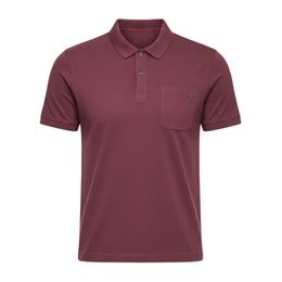 Ombre Poloshirt Herren Gr&ouml;&szlig;e XL bordeaux