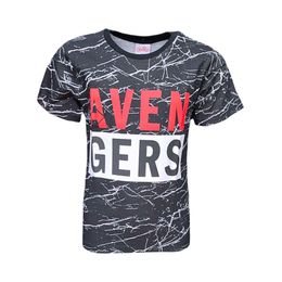 Marvel Avengers Shirt 'Avengers T-Shirt' Jungen Gr&ouml;&szlig;e 134 schwarz