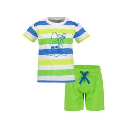 Blue Seven Set Jungen Gr&ouml;&szlig;e 104 blau / hellgr&uuml;n / wei&szlig;