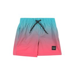 Jack & Jones Jack & Jones Junior Badeshorts 'JPSTMAUI' Jungen Gr&ouml;&szlig;e 128 t&uuml;rkis / aqua / koralle / schwarz