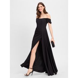 Marie Lund Abendkleid Damen Gr&ouml;&szlig;e 40 schwarz Winterkleid
