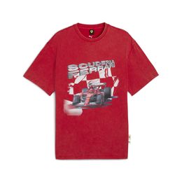 Puma T-Shirt 'Scuderia Ferrari' Herren Gr&ouml;&szlig;e XXXL grau / rot / schwarz / wei&szlig;