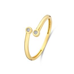 Beloro Jewels Ring Damen Gr&ouml;&szlig;e 54 gold / transparent