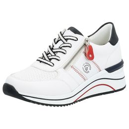 Remonte Sneaker Damen Gr&ouml;&szlig;e 39 dunkelblau / rot / wei&szlig;