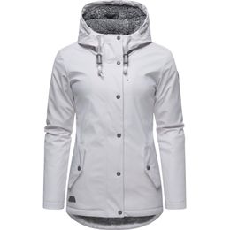 Ragwear Funktionsjacke 'Marge' Damen Gr&ouml;&szlig;e XS grau / wei&szlig;