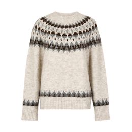 Apricot Pullover Damen Gr&ouml;&szlig;e S sand / schwarz