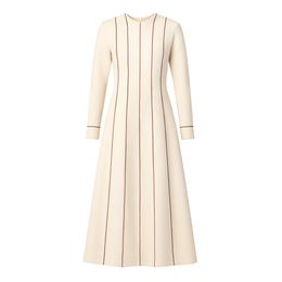 Touche Prive Kleid Damen Gr&ouml;&szlig;e 38 beige / rot Winterkleid