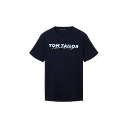 Tom Tailor T-Shirt Herren Gr&ouml;&szlig;e M hellblau / dunkelblau / hellpink