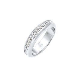 Elli Premium Ring Cocktailring, Kristall Ring Damen Gr&ouml;&szlig;e 56 silber