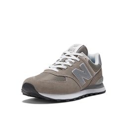New Balance Sneaker '574' Herren Gr&ouml;&szlig;e 41.5 dunkelbeige / hellgrau