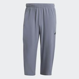 adidas Performance Hose 'Essentials' Herren Gr&ouml;&szlig;e 35/38 grau / schwarz