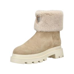 Blauer.usa Stiefelette Damen Gr&ouml;&szlig;e 39 beige Winterschuhe