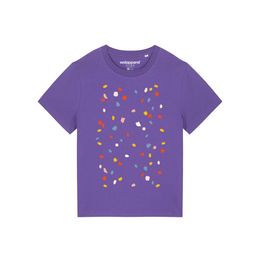 Watapparel Shirt 'This is Art' Damen Gr&ouml;&szlig;e XXL lila / mischfarben